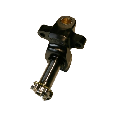 M&W Forged Aluminum Black Steel Snout Spindle Black Anodized Steel ...