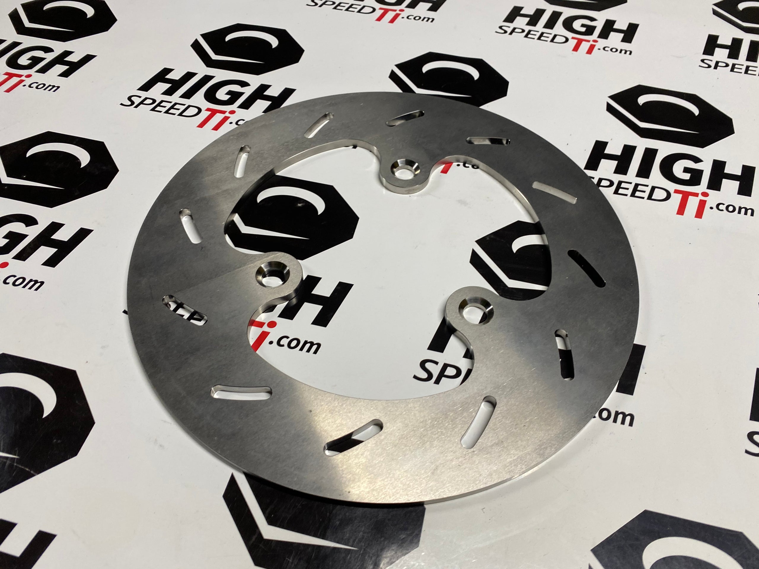 Titanium Front and Rear Rotors: Front Rotor: 10-7/8" Diameter .236 ...