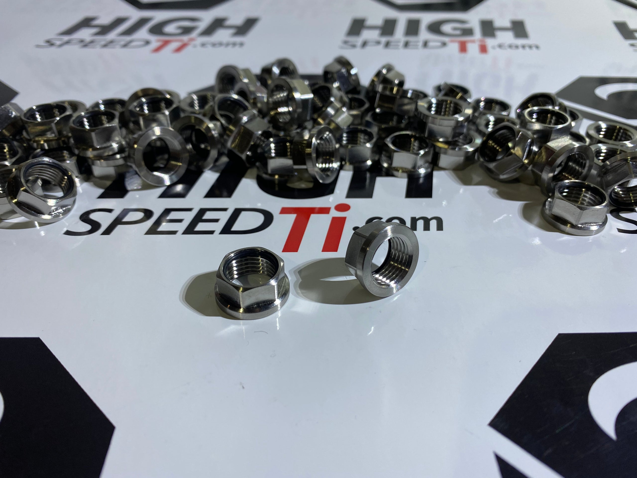 1/2-20 9/16" Hex Jet Nuts | High Speed Ti